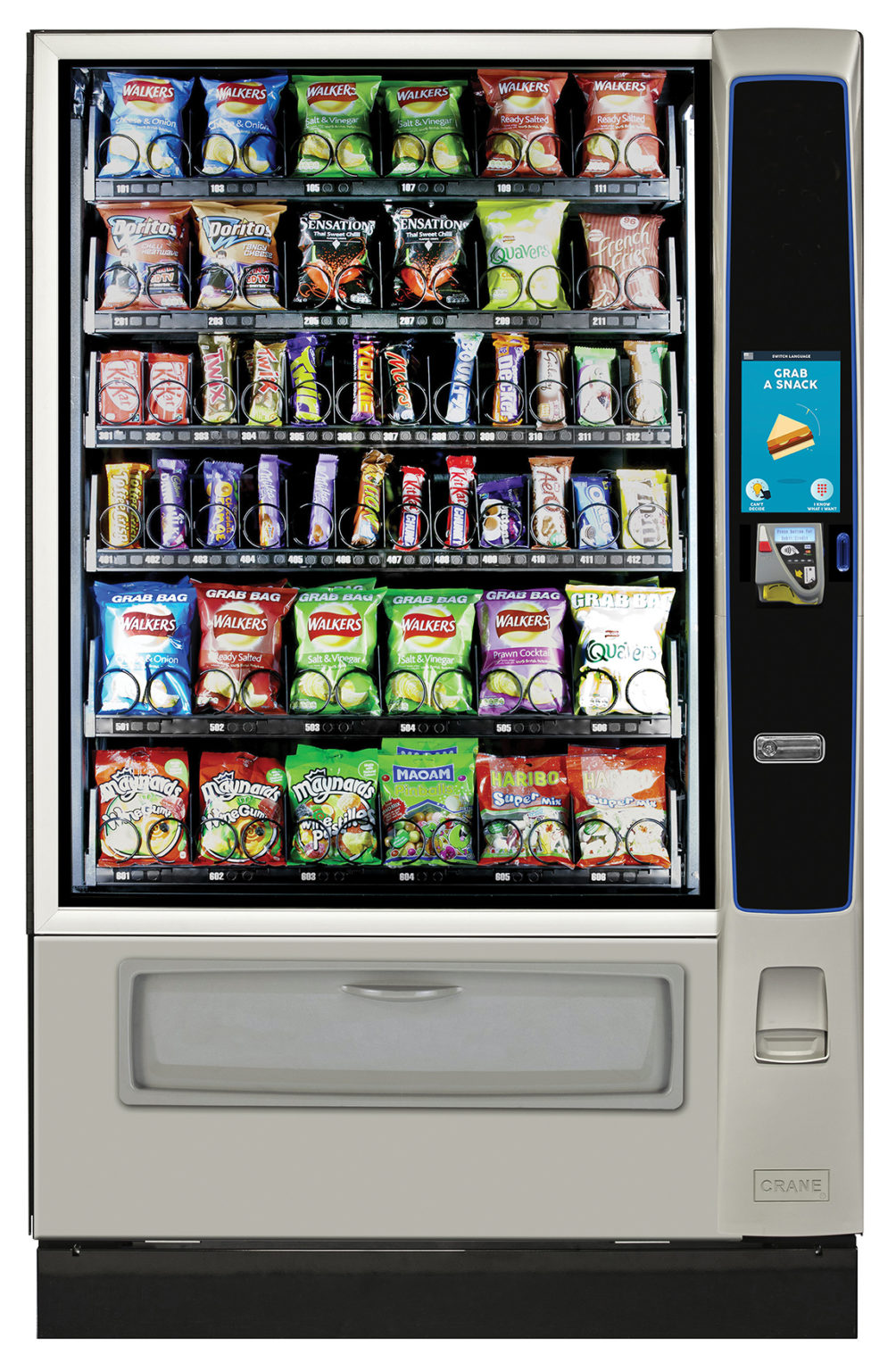 Crane Merchant 6 Media2 Touch Combi